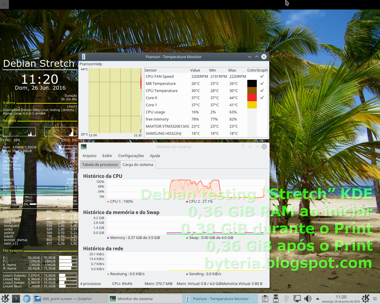 Byteria Debian Testing Stretch Kde Instalação E Configuração Iii