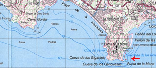 Inmersión: Punta de la Mona, Almuñecar