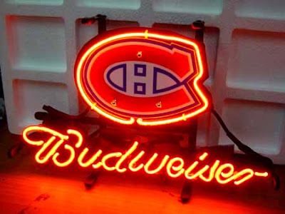 Wiki Neon Sign Blog: Budweiser Bud Light NHL Montreal Canadiens Hockey ...