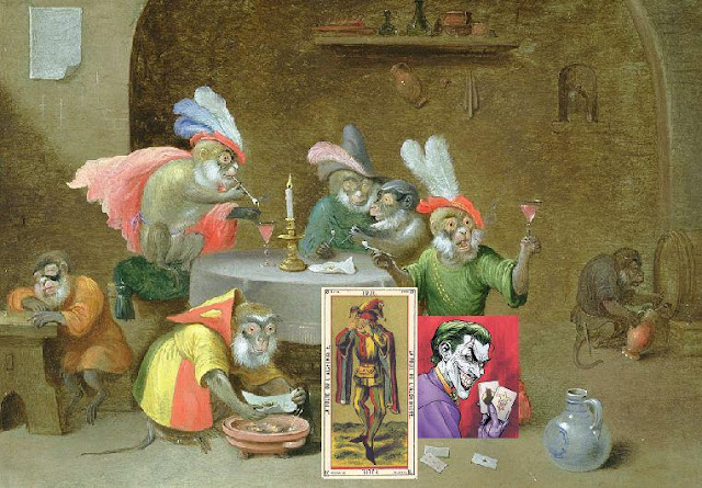 Image Monument: FOOL MONKEY TAROT ARGOT by Indigo Merovingian