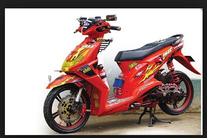 15 Gambar Modifikasi Honda Beat Warna Merah Terpopuler 2017 - Gambar Motor