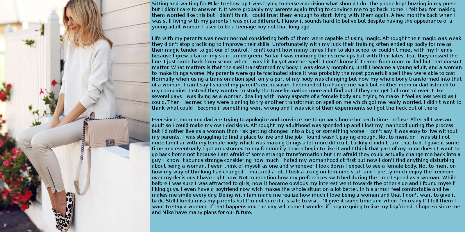 Marti's tg captions: 2018