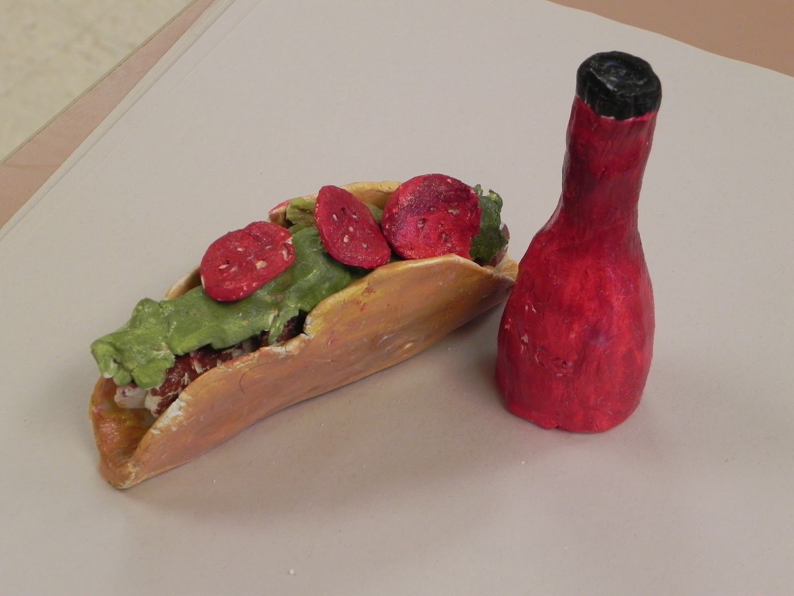 Mrs. Rodins Art room: Clay Food Art Lesson, 5th grade