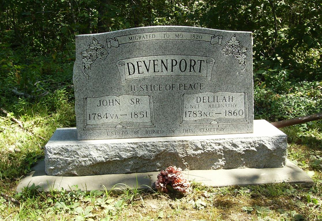 TransylvanianDutch: Tombstone Tuesday: John Davenport Sr. 1784-1851