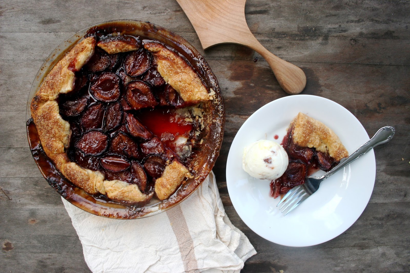 Nothing in the House: Italian Plum & Port Crostata
