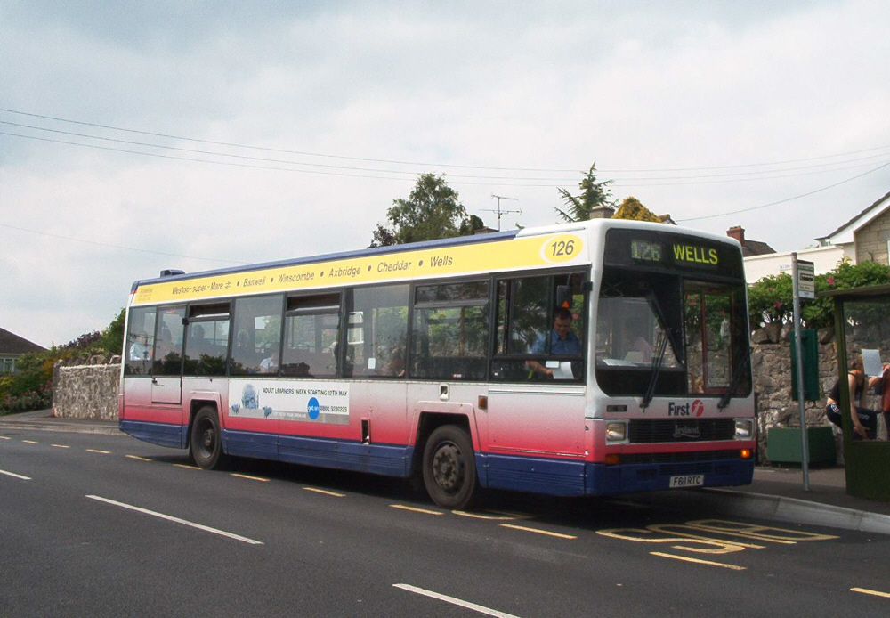 Southern England Bus Scene: Route 126 Weston - Wells