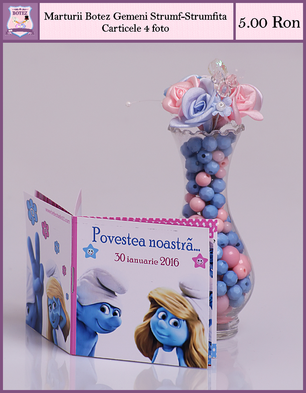 BebeStudio11.com - Invitatii Nunta‎ si Botez: Asortate Botez Gemeni ...