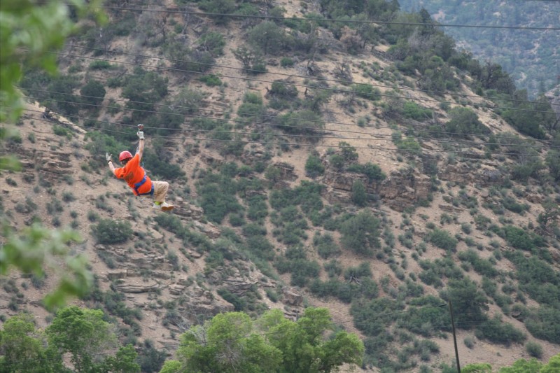 Ziplining Across the USA: Saturday July 27 Glenwood Canyon Zipline ...