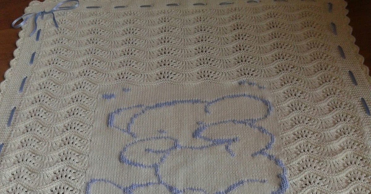 Lana e Cotone (maglia e uncinetto): Copertina a ferri