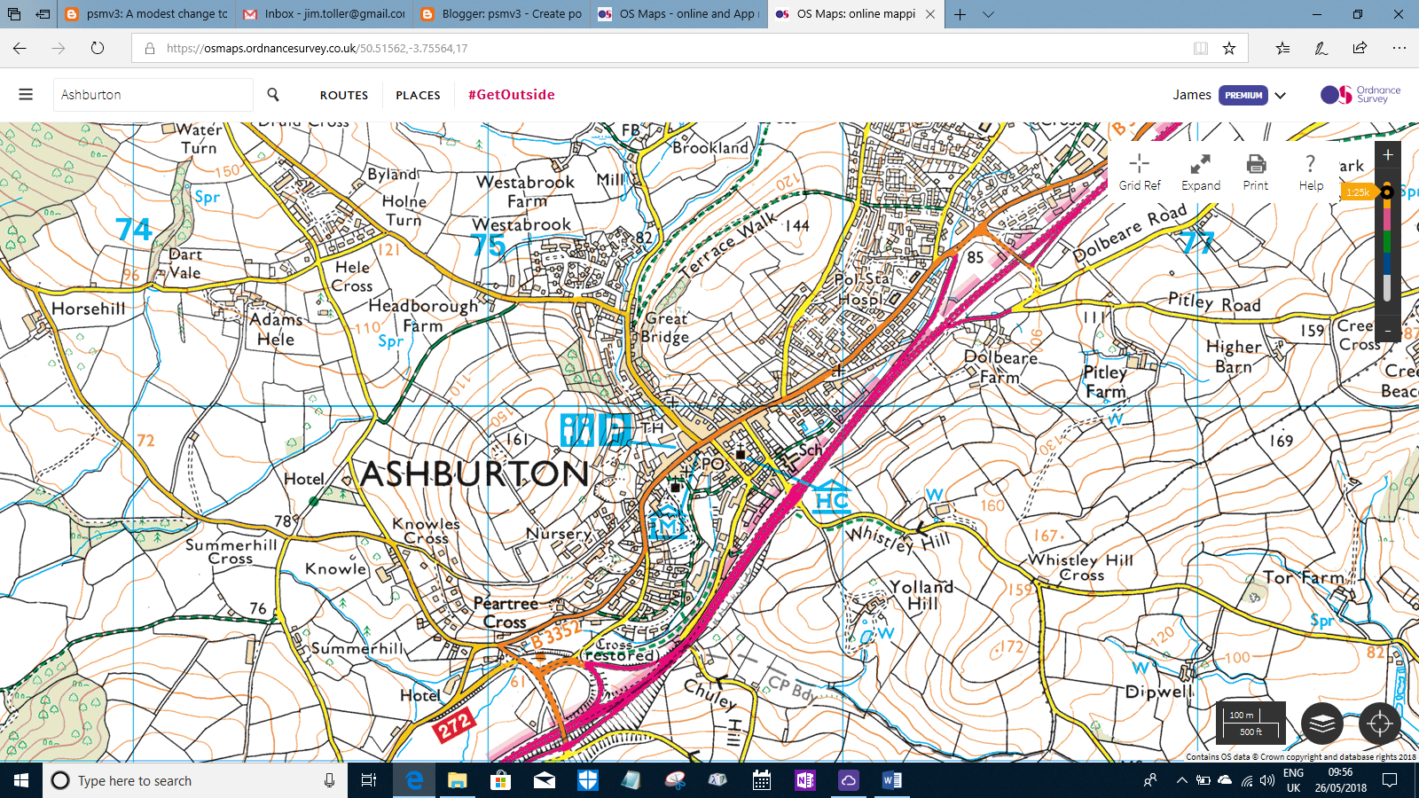 psmv3: A walk out of Ashburton