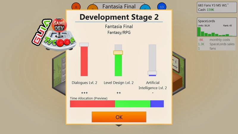 Guias y Trucos de Game Dev Tycoon: Guía Juegos RPG Game Dev Tycoon