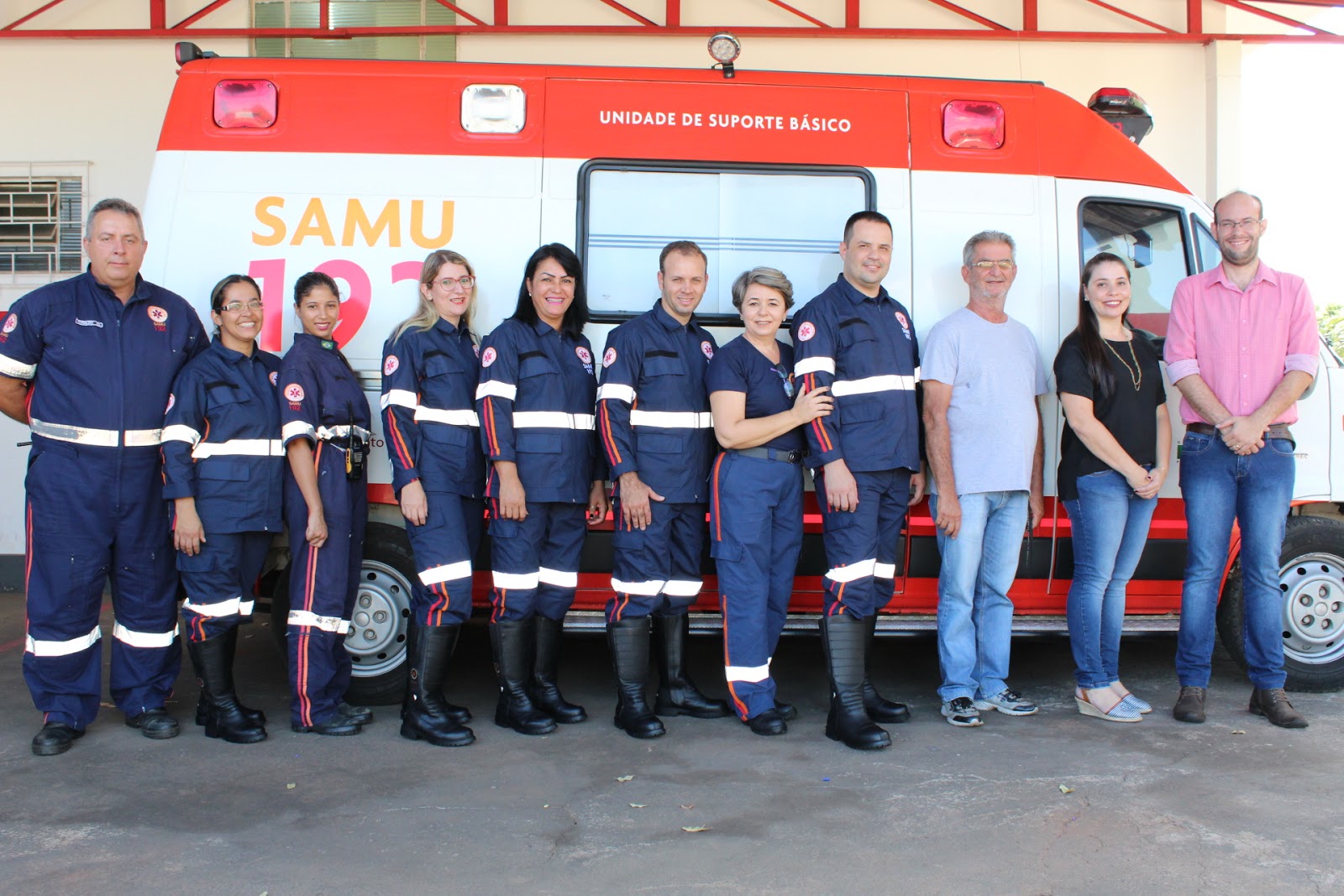 Equipe do Samu de Urânia recebe novos uniformes