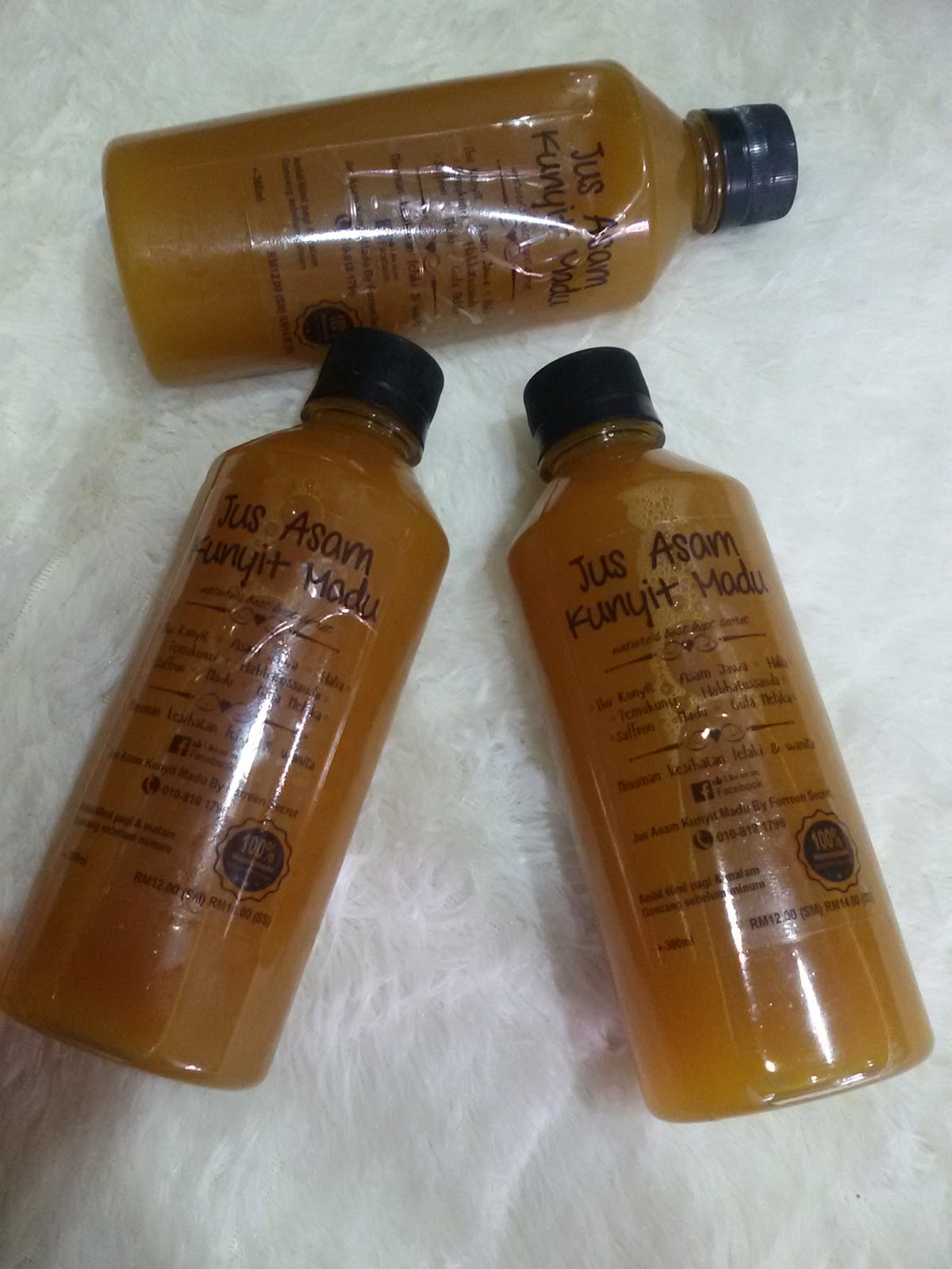 JUS ASAM KUNYIT MADU