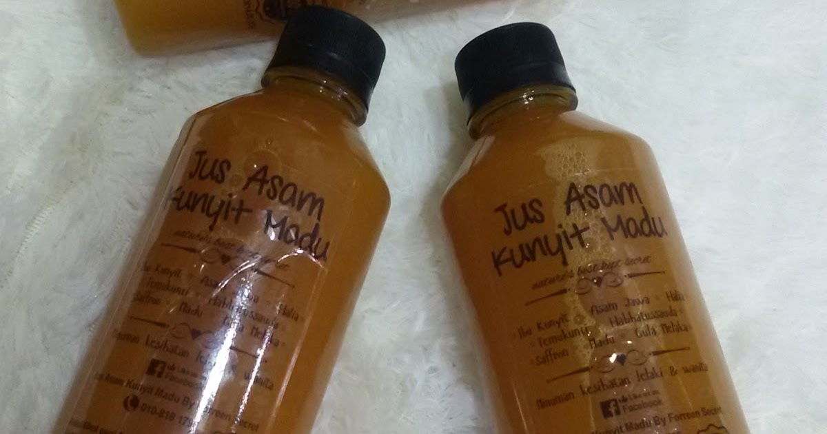 JUS ASAM KUNYIT MADU