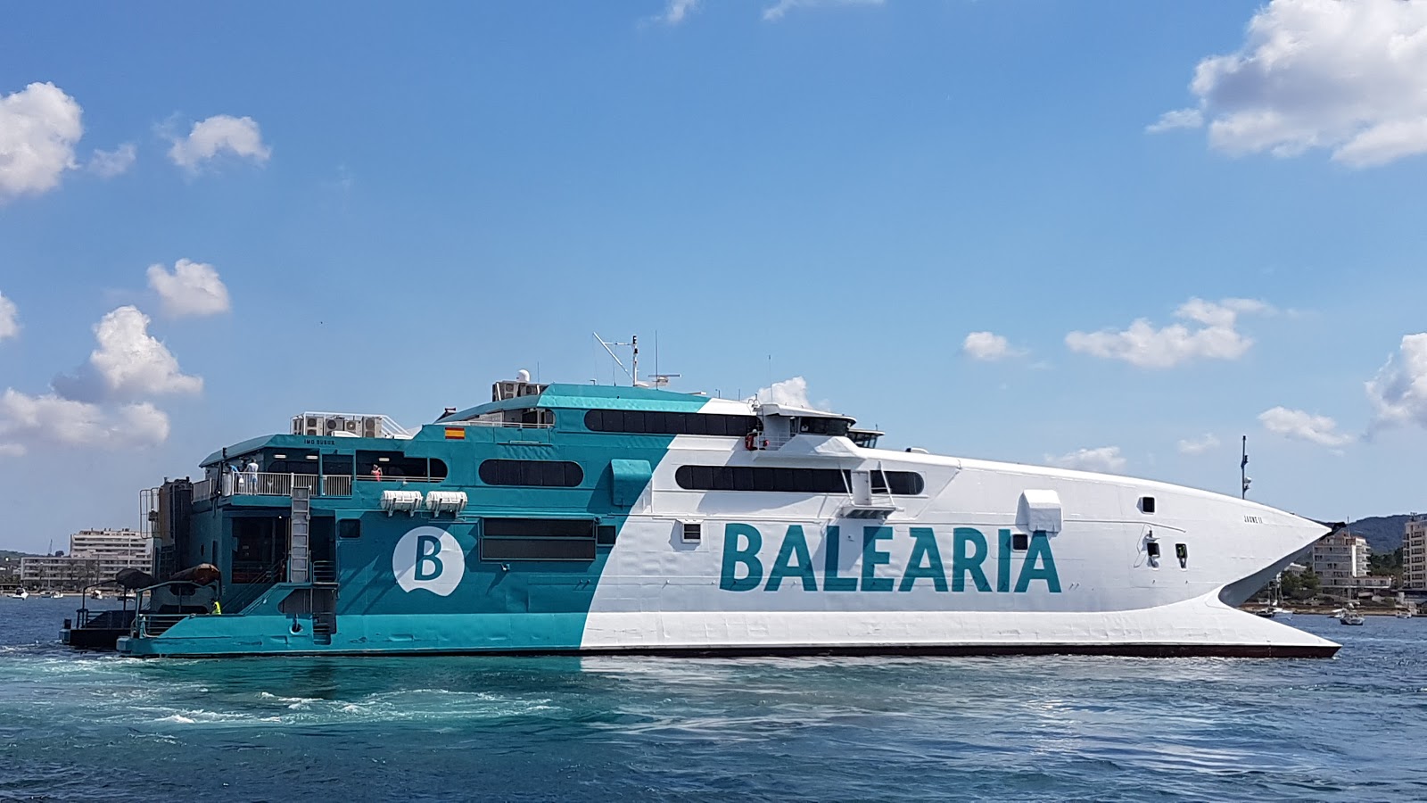 FERRYBALEAR: HSC "Jaume II" de Baleària rumbo a Tenerife y "Cecilia ...
