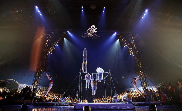 mergulhando na cidade: Fórum: Cirque du Soleil