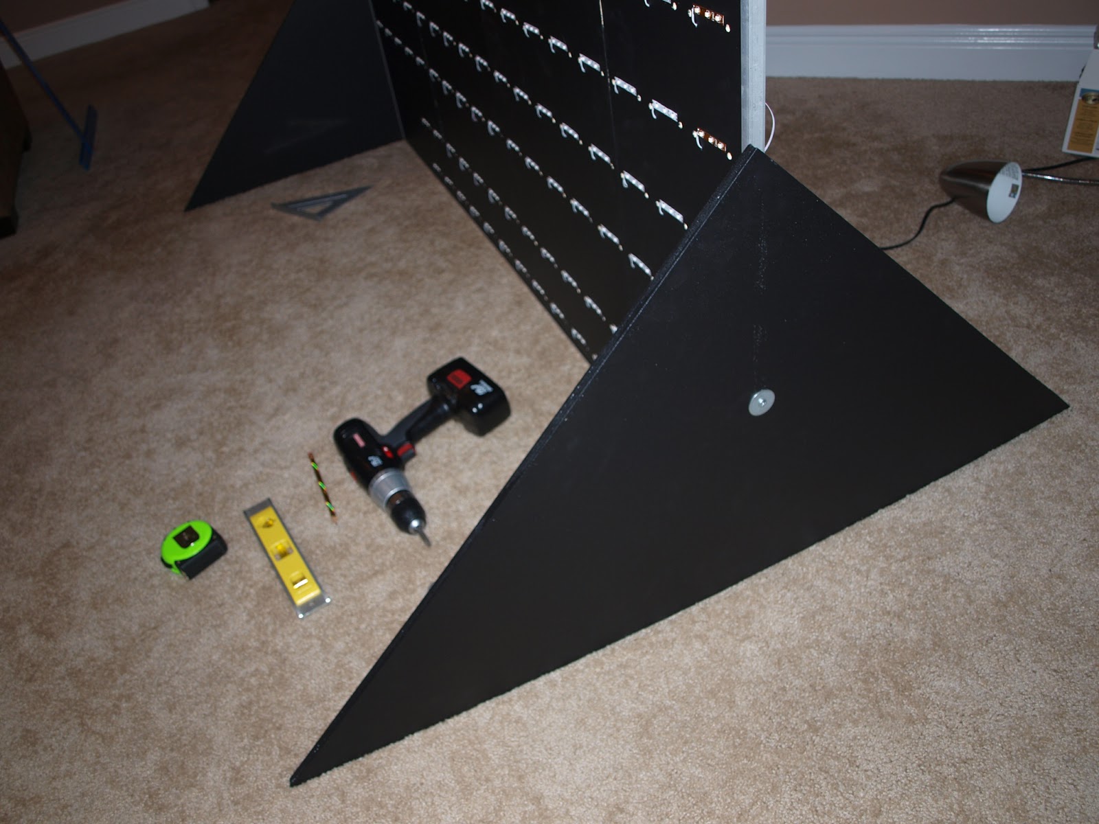 The Home Scientist: The Element Display: Backboard Construction