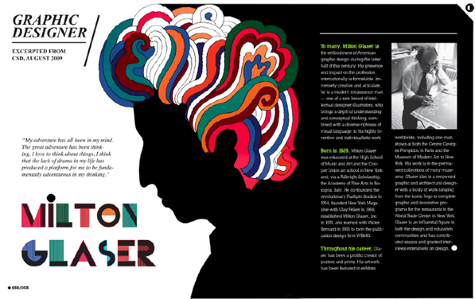 arthinks: The Thinking Behind Milton Glaser's Works