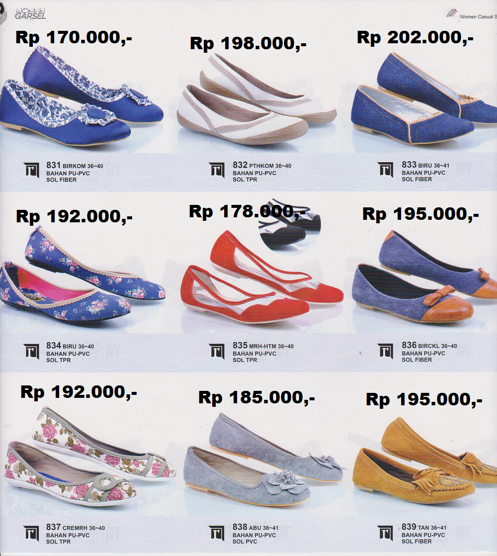AYLA COLLECTION: Sepatu Casual Wanita Edisi Tahun 2014