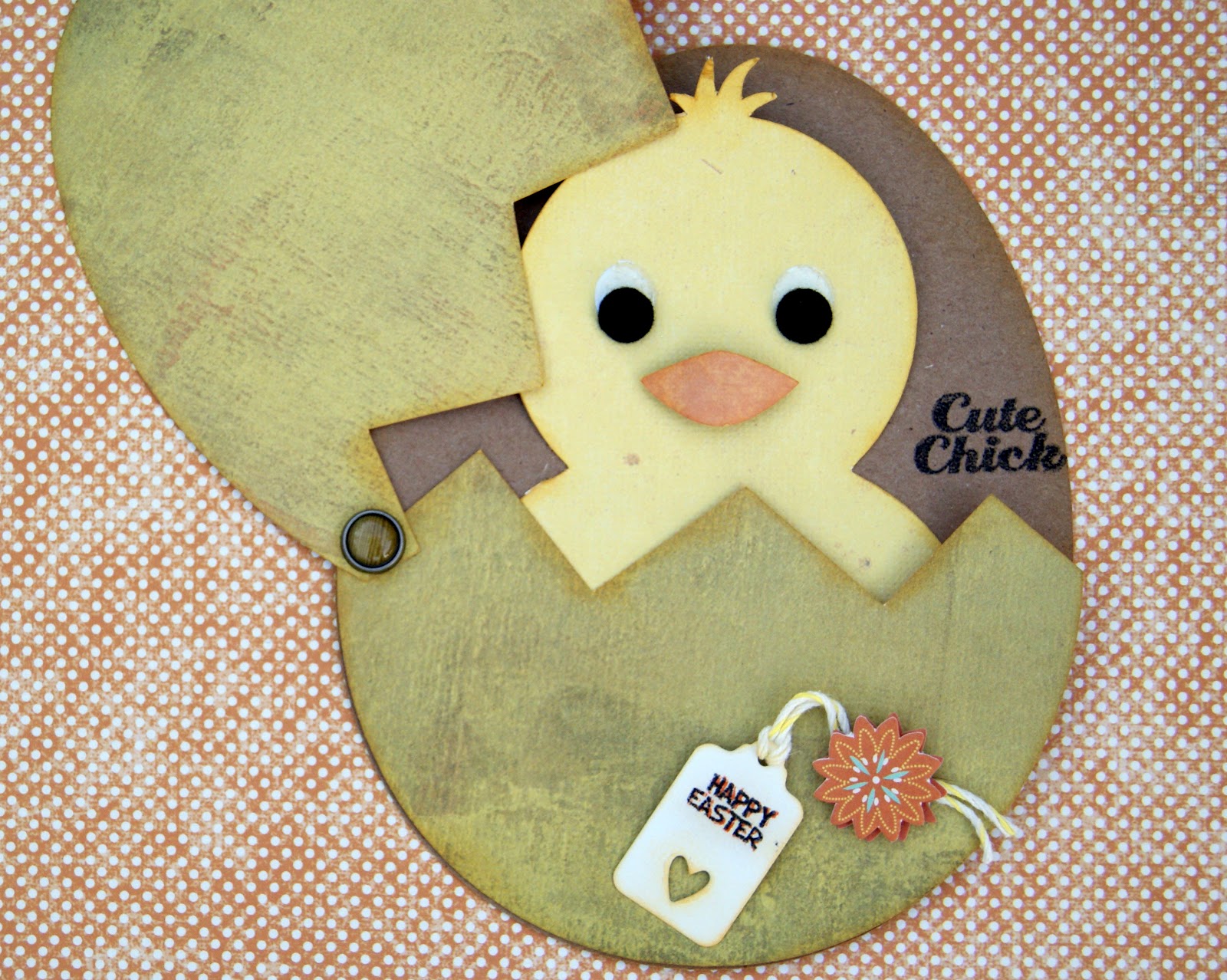 WWW.HappyNScrappin.com: Cute Chick Card | SEI and others