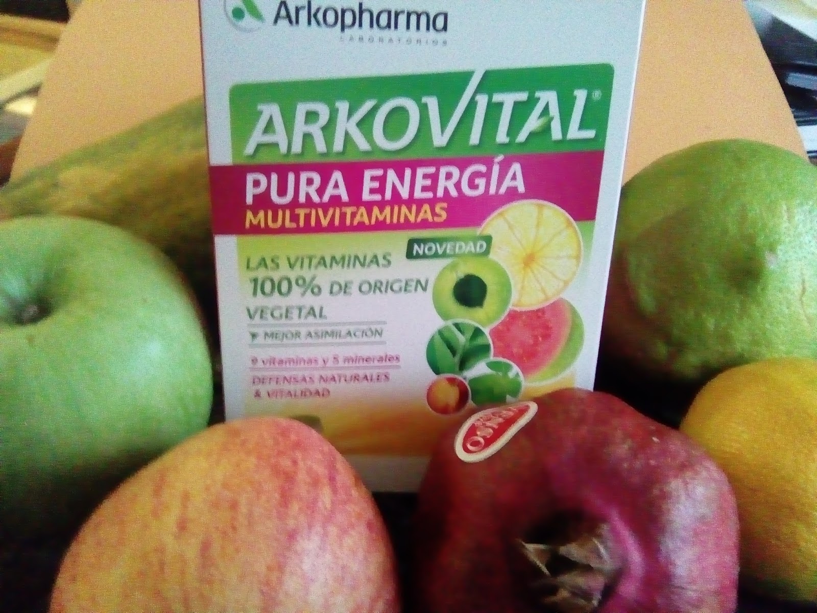 Arkovital Pura Energía, el primer complejo multivitamínico 100% vegetal