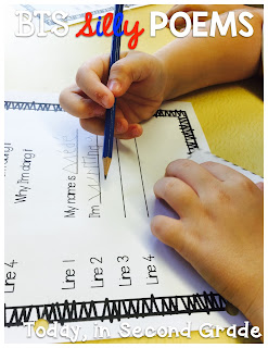 BTS Silly Poems - Today in Second Grade