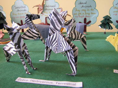 Origami Jungle Animals