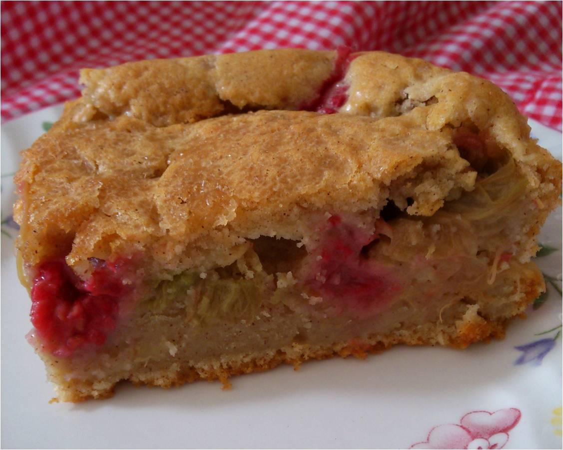 Rhubarb and Raspberry Yoghurt Cake | Utterly Scrummy Food For Families