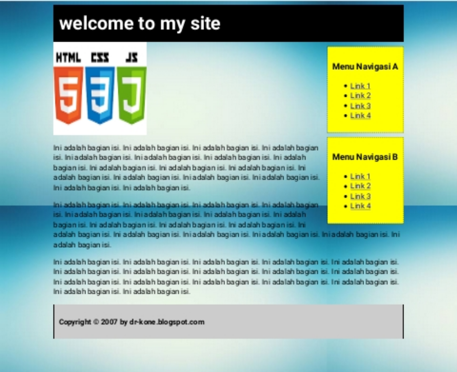 Membuat layout web dengan CSS bagian 2 - Dr. Kone Membuat layout web dengan CSS bagian 2 - Dr. Kone