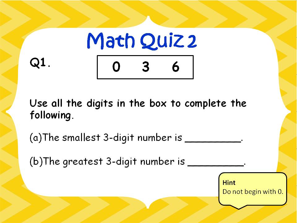 P2A Class Blog: Math Quiz 2