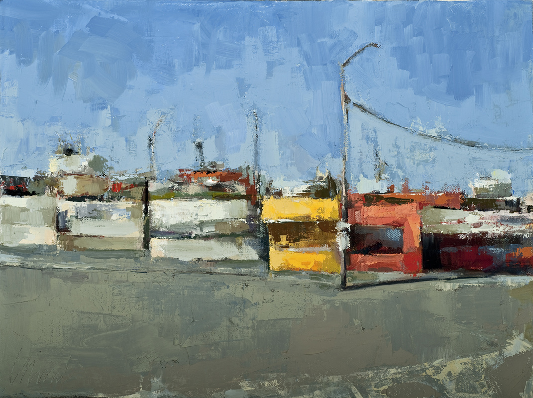 Lisa Noonis, 1963 | Abstract / Palette knife painter | Tutt'Art ...