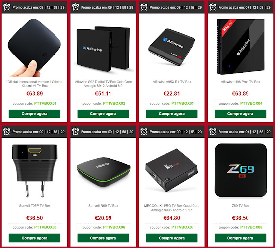 TV Boxes em promoção | Aberto até de Madrugada