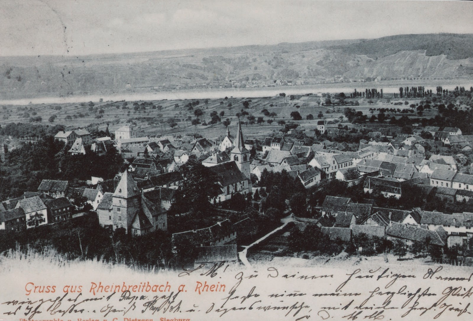 Weinkultur Rheinbreitbach: Blicke zum Rhein