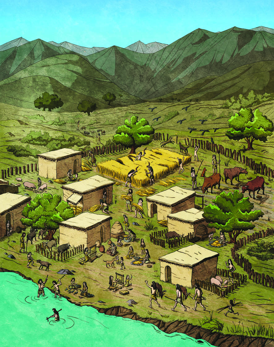 Historia en la clase: Imágenes del Neolítico