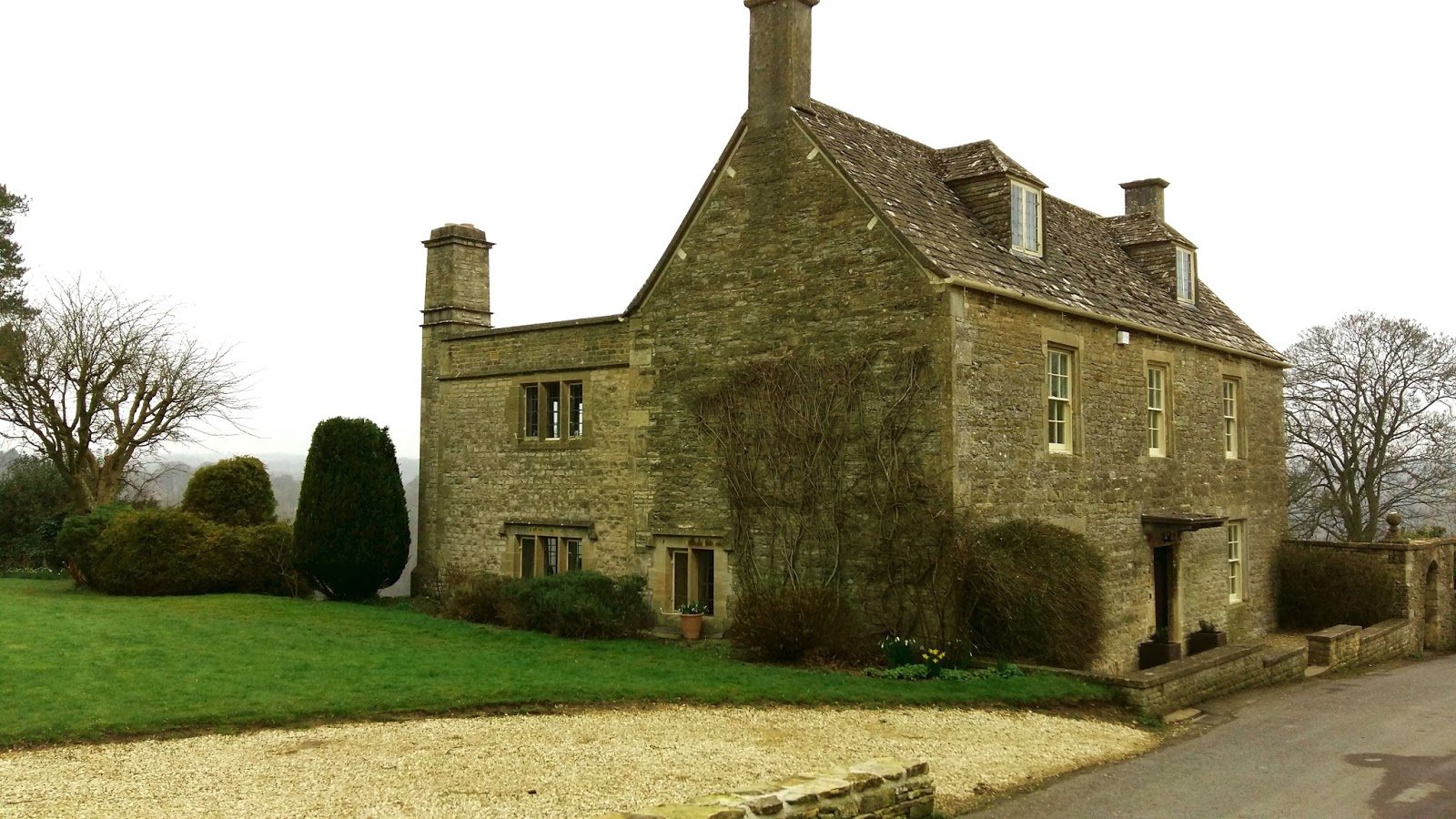 Cotswolds Travel: A Foggy Spring Round Miserden and Caudle Green