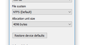 allocation unit sizes itu apa ? | Blog Pribadi Sekedar Share