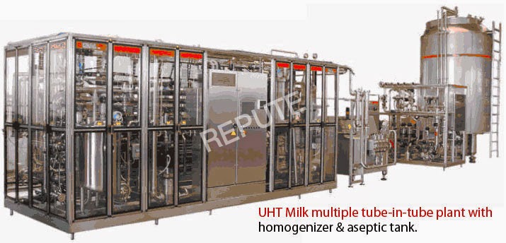 UHT PLANT/ASEPTIC STERILIZER/ASEPTIC HOMOGENIZER/DEGASER/ASEPTIC TANK ...