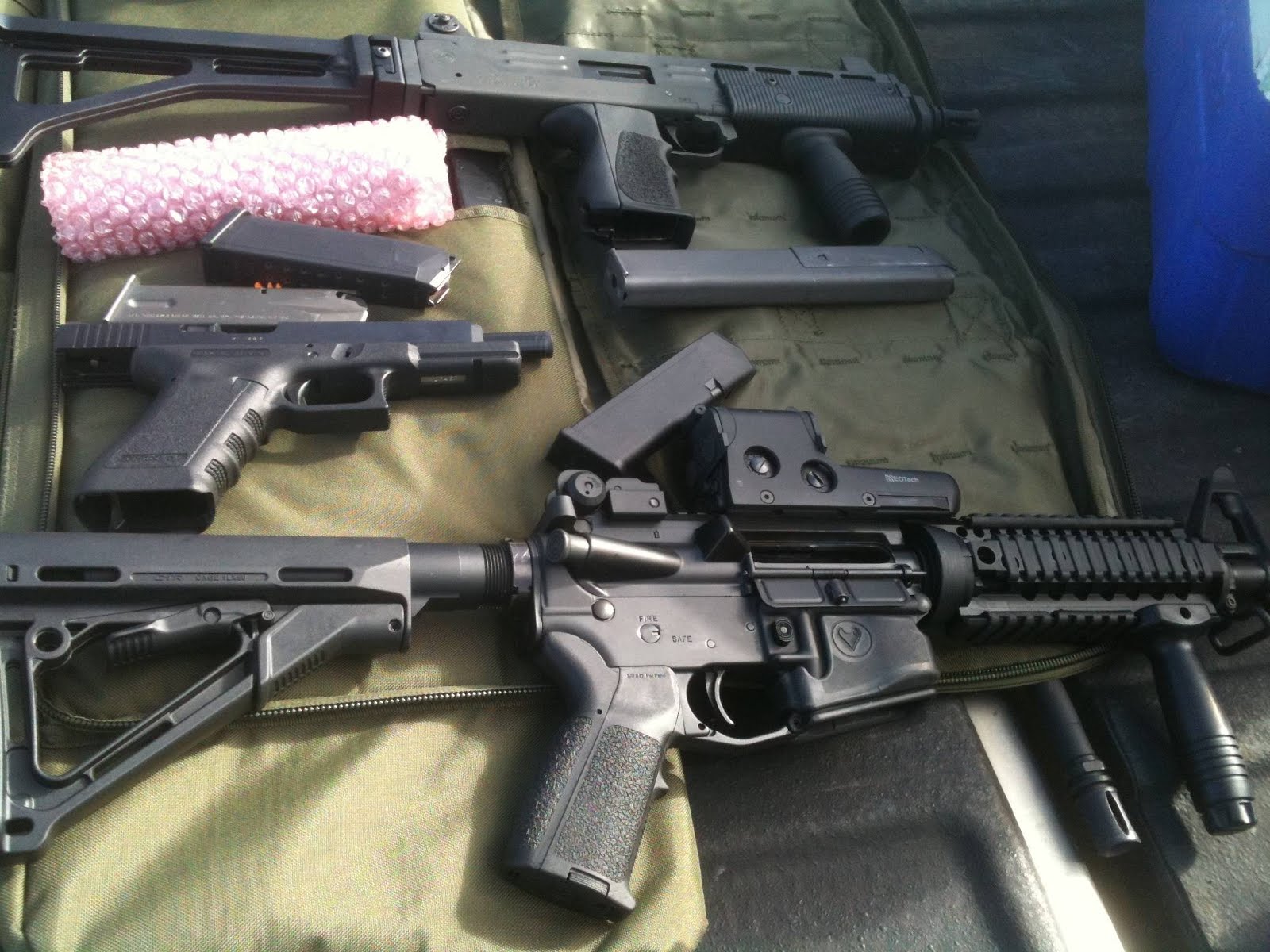 Joe's Guns: AR, Glock, and Mac collection