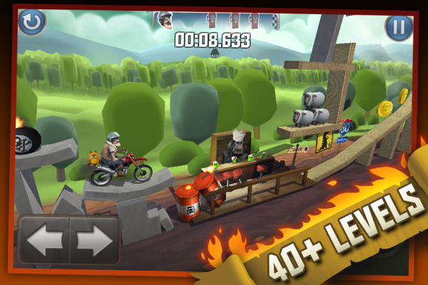 Bike Baron: Bike Baron App Store Screenshots!