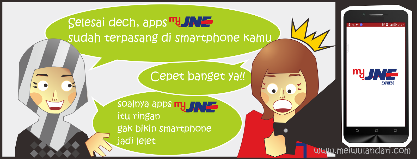Mudahnya Transaksi dengan Aplikasi MyJNE - "MEI WULANDARI" - Miss Mei's ...