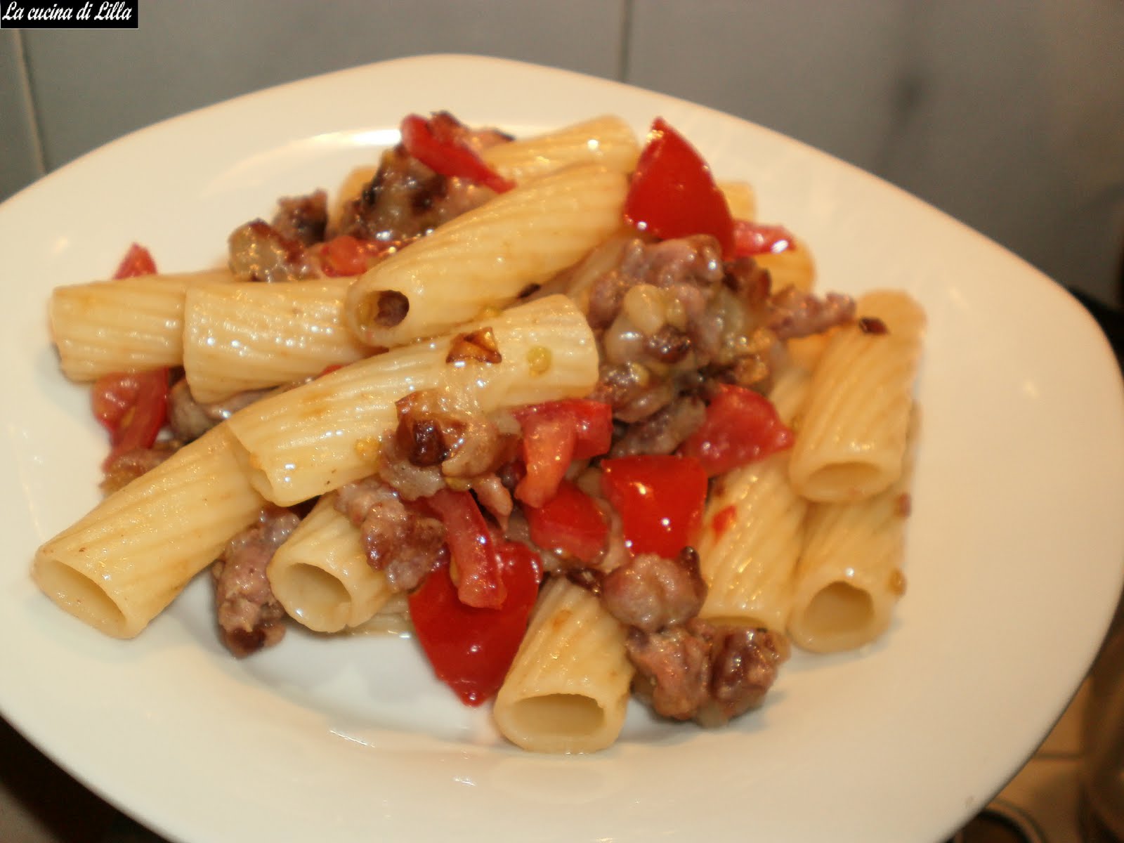 Primi: Pasta speciale alla campidanese