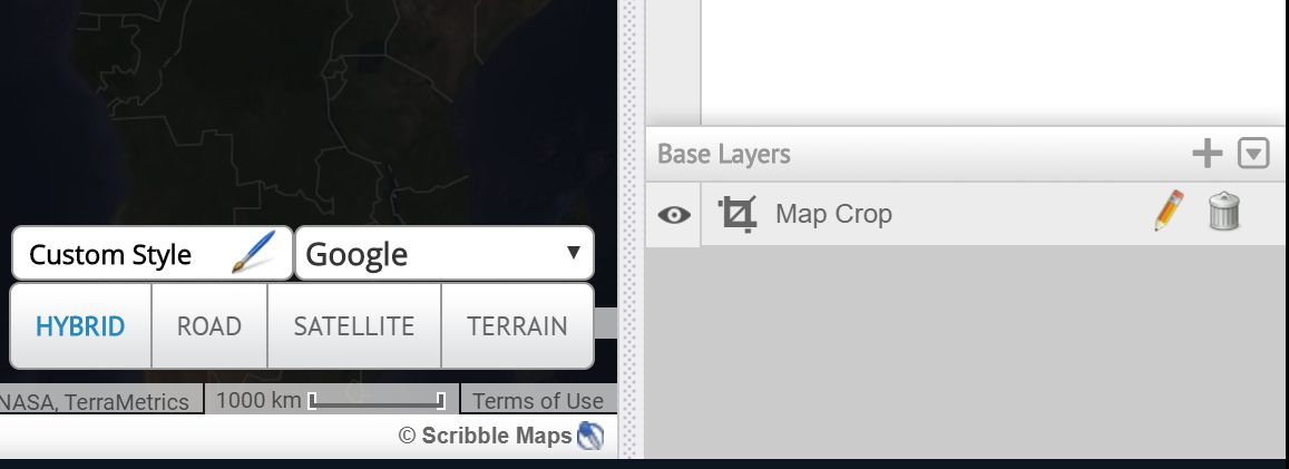 Map Crop, TMS, and WMS!