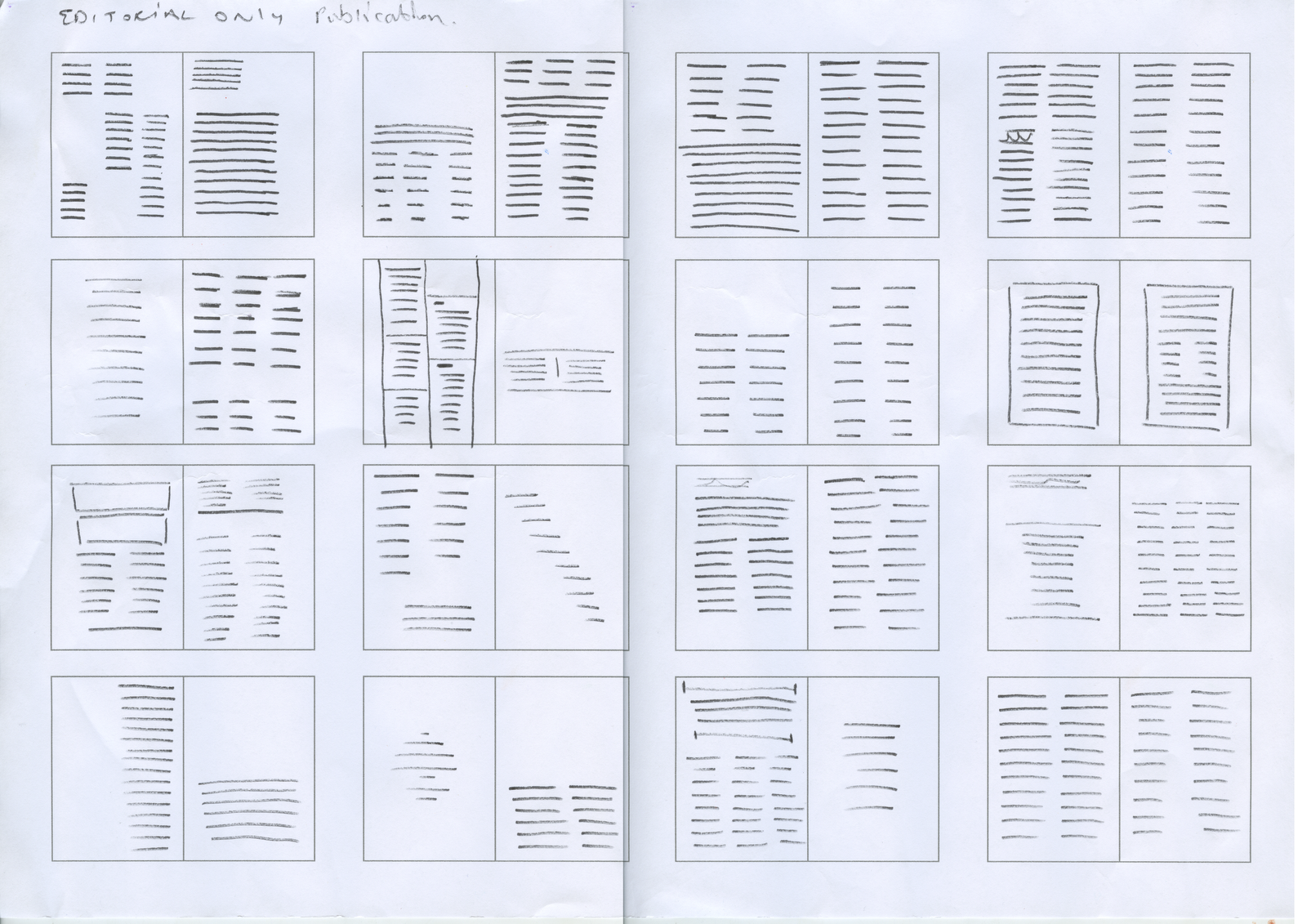 Final Major Project: Layout ideas for book 1 - typo circle