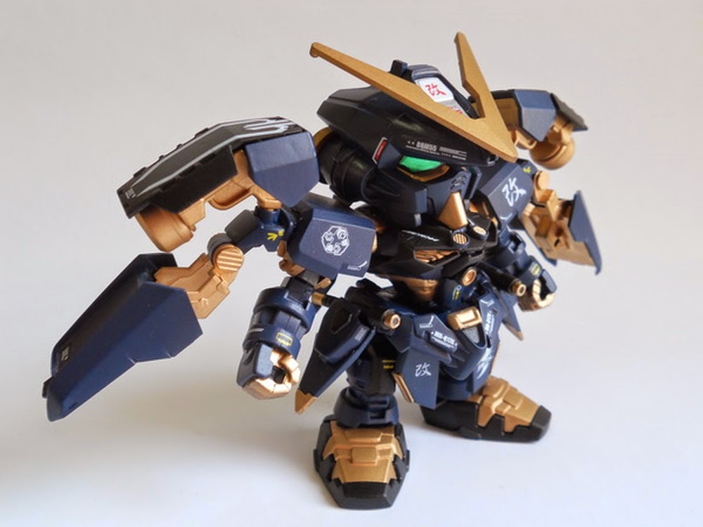 Custom Build: SD BB Senshi Gundam Astray "Dark Blue Frame"