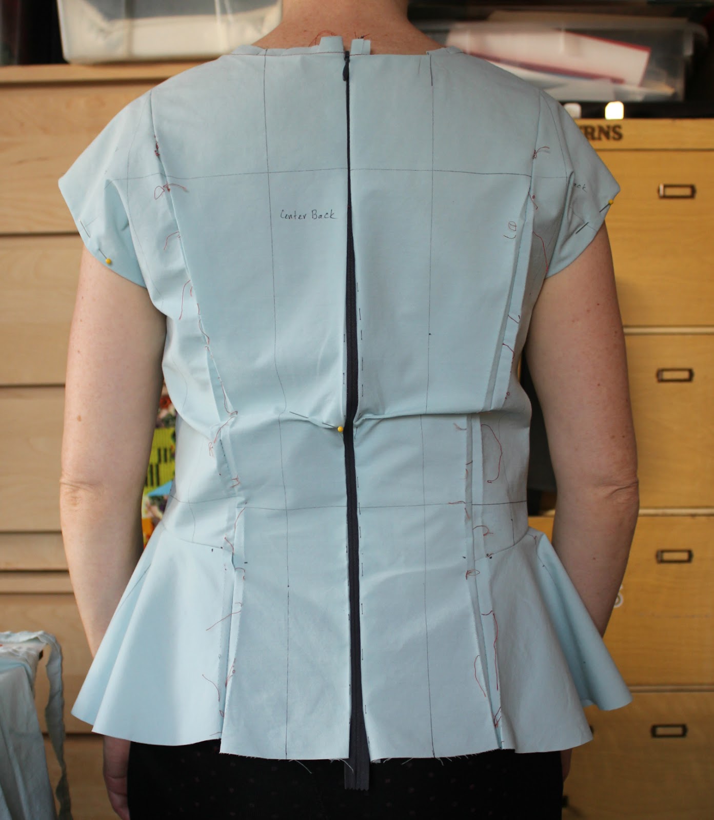 A Sewing Life: Simplicity 1666 Lisette Peplum Top