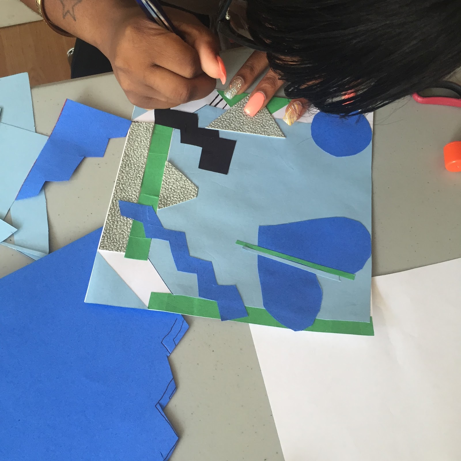 Diverse Art for Kids by Elan Ferguson: Color Collage Game