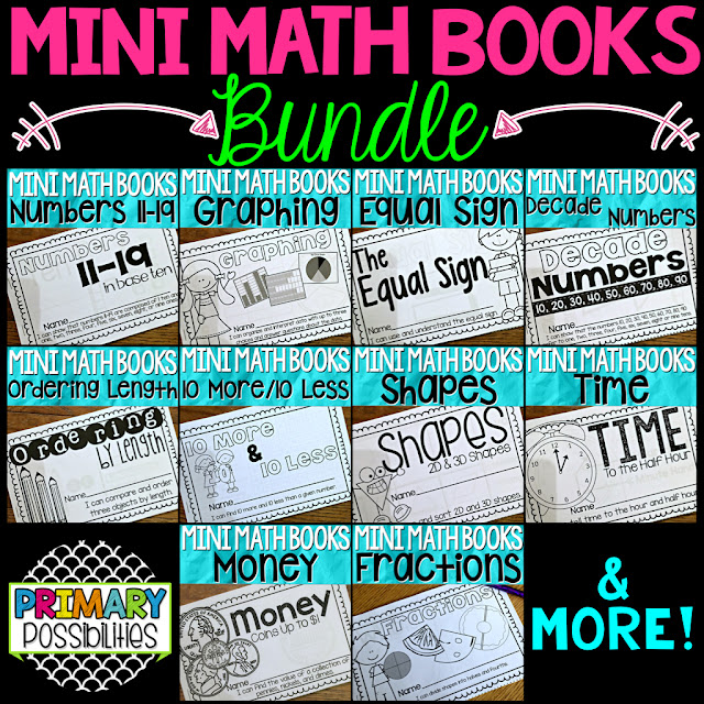 Primary Possibilities: Mini Math Booklets!