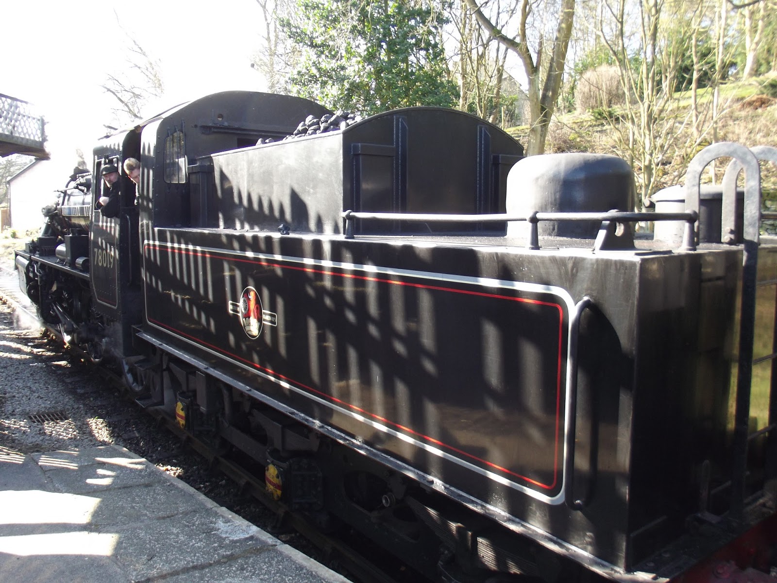 Steam Memories: British Railways Class 2 tender engine No 78019