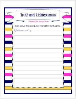 Primary Activity Ideas: Activity Days Faith in God Worksheets
