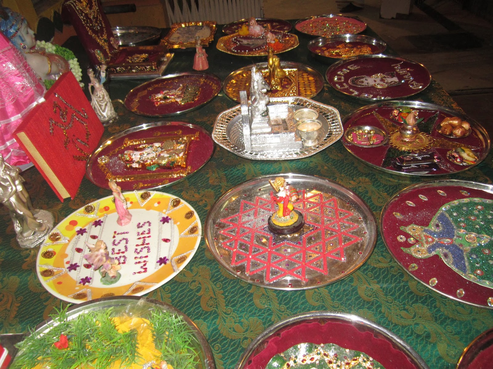 pooja arathi thattu decorator, vellore